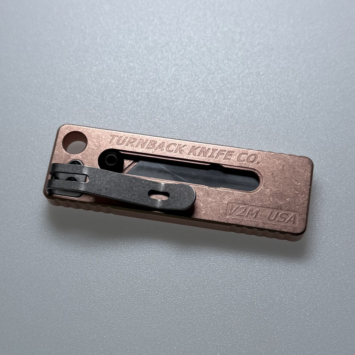 TBK-V2M - COPPER – TURNBACK KNIFE CO.